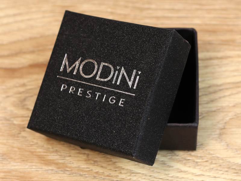 Srebrne spinki do mankietów - konie U43 - Modini | Moda Sklep EMPIK.COM
